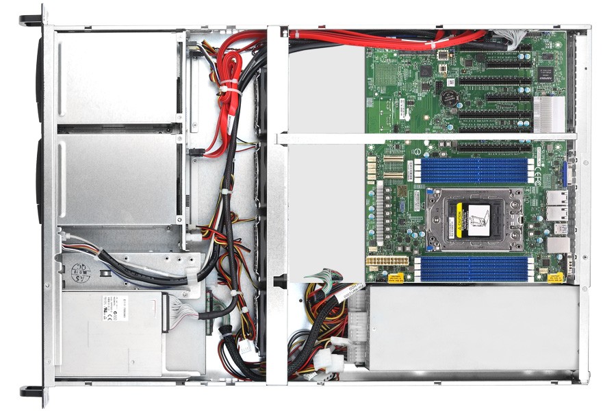 Chenbro 2U 6Bay Single AMD Processor rackmount Server - RM21706-H12SSL-NT