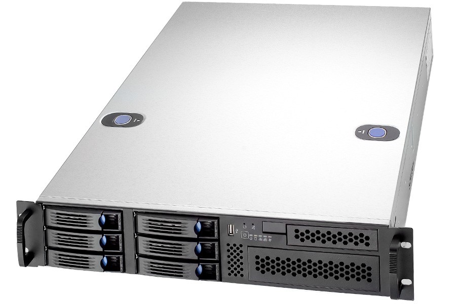 Chenbro 2U 6Bay Single AMD Processor rackmount Server - RM21706-H12SSL-NT