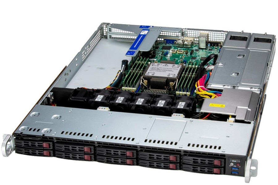 Supermicro 1U 10Bays Single Processor Rackmount Server - SYS-112B-WR