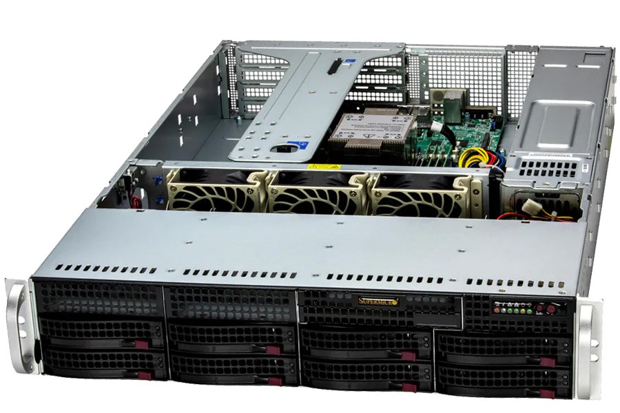 Supermicro 2U 8Bays Single Processor Rackmount Server - SYS-522B-WR