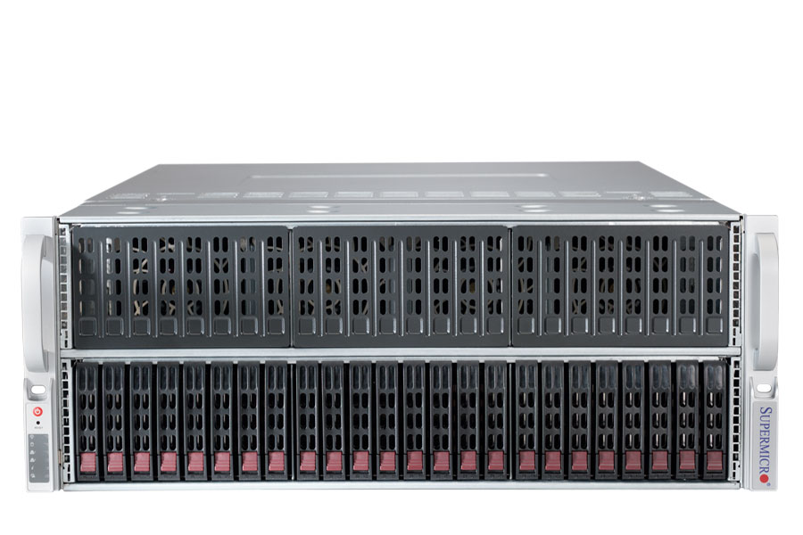 Supermicro 4U 24Bays Dual 2nd Gen Scalable Processor up to 8GPU Server ...