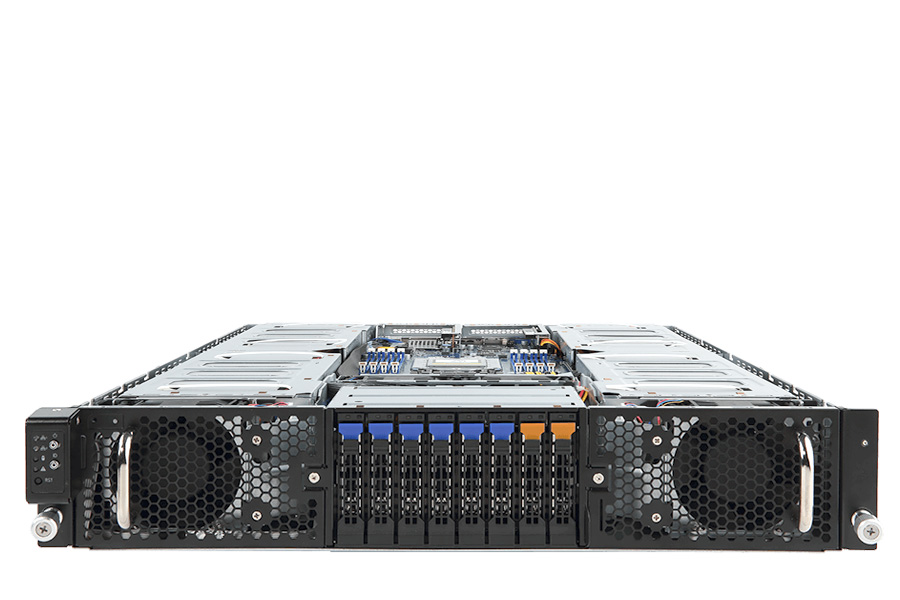 Gigabyte 2U 8Bays Single Processor AMD up to 8GPU Rackmount Server ...