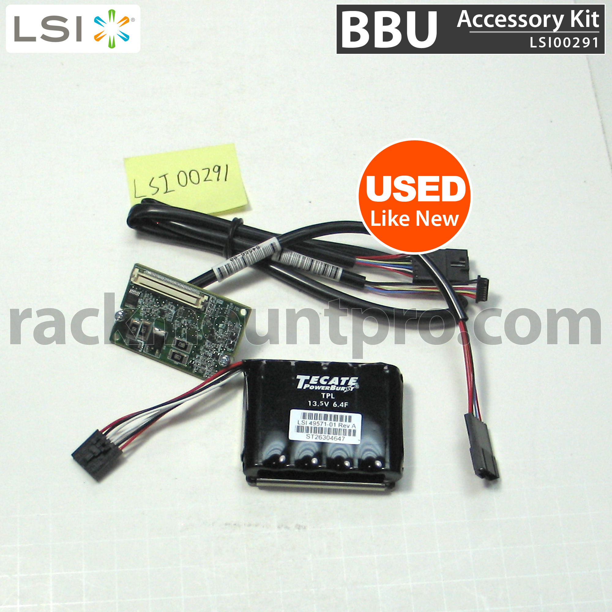 LSI LSI00291 CacheVault BBU Accessory Kit USED - LSI00291 USED