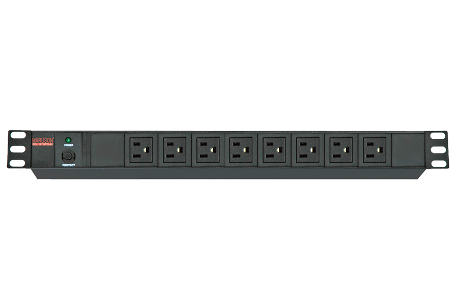 Maruson 19 Inch 8 Port RackMount Power Distribution Unit - PDU-R1508