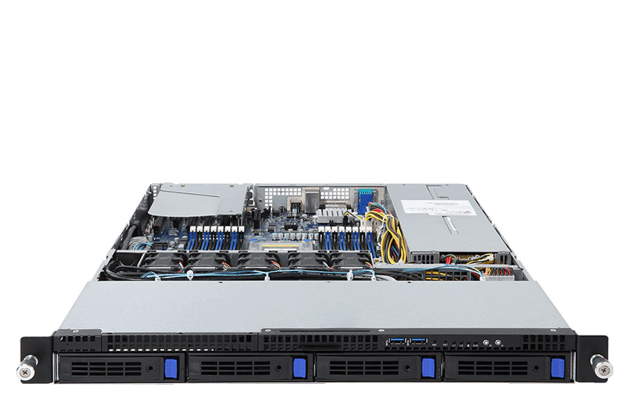 Gigabyte 1U 4Bays Single AMD Processor Rackmount Server - R151-Z30