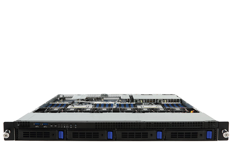 Gigabyte 1U 4Bays Dual AMD Processor Rackmount Server - R181-Z90