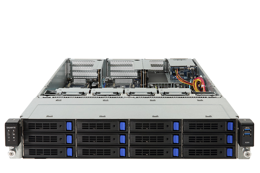 Gigabyte 2U 12Bays Dual 2nd Gen Scalable Processor Rackmount Server ...