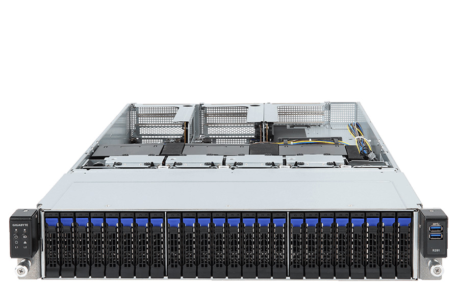 Gigabyte 2U 24Bays Dual 2nd Gen Scalable Processor Rackmount Server ...