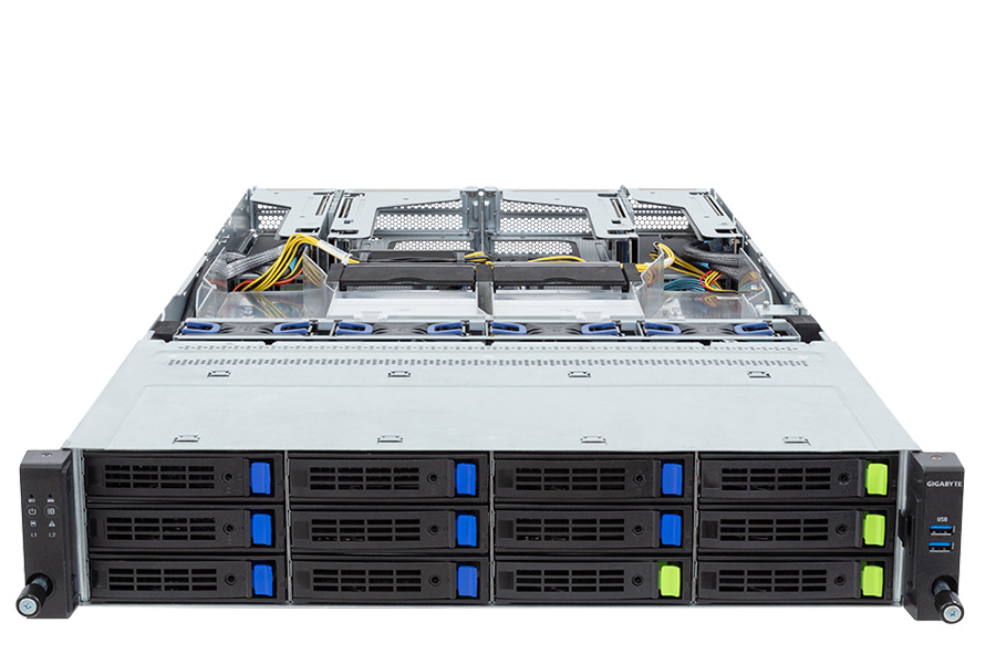 Gigabyte 2U 12Bays Dual Processor Rackmount Server - R283-S93-AAF1