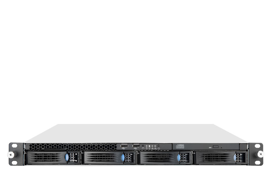Chenbro 1U 4Bay Single AMD Processor Rackmount Server - RM13604-H12SSL-i