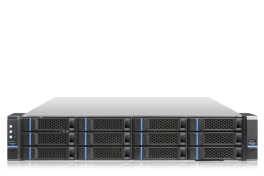 Chenbro 2U 12Bay Single Processor rackmount Server - RM23812-X11SPL-F