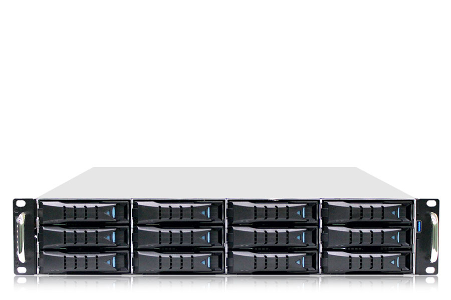 AIC 2U 12Bays Single Processor Rackmount Server - RSC-2ET-X12SPL-F