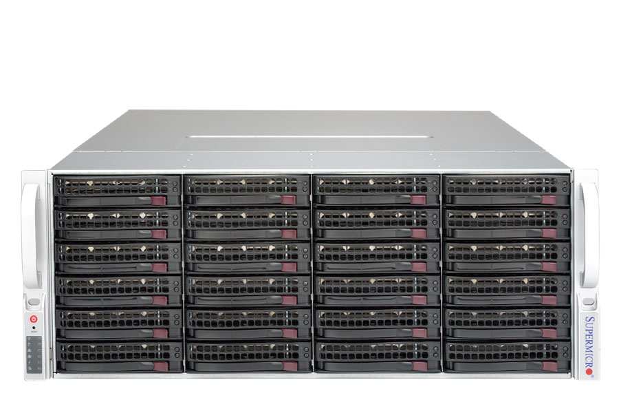 Supermicro 4U 24Bays Dual 2nd Gen Scalable Processor Rackmount Server ...