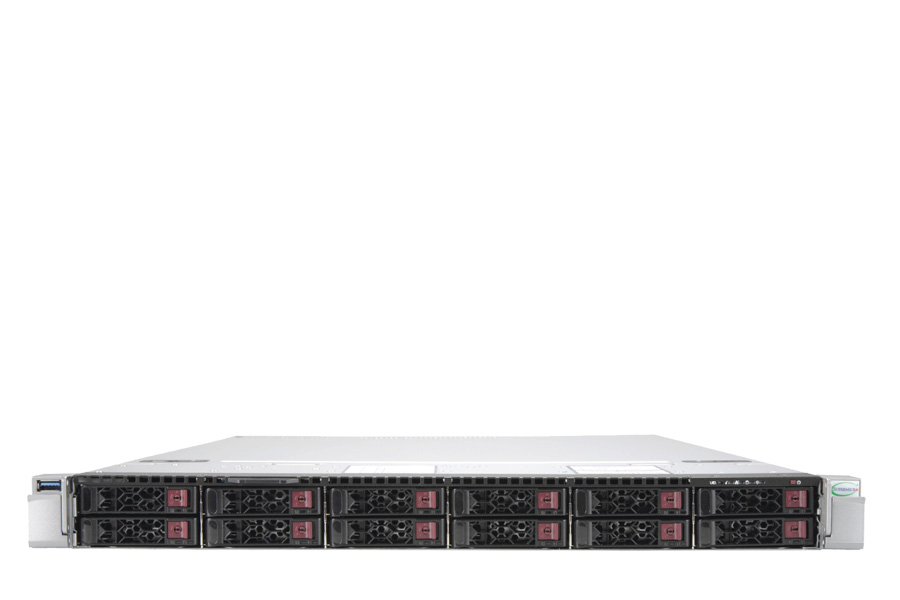 Supermicro 1U 12Bays Dual Processor Rackmount Server - SYS-120U-TNR