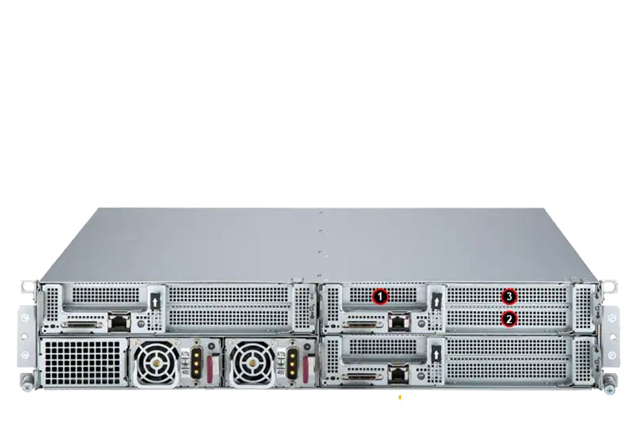 Supermicro 2U 3Nodes Single Processor Rackmount Server - SYS-211SE-31D