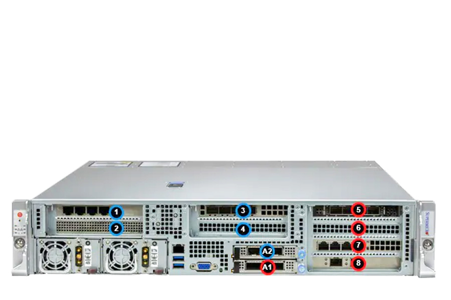 Supermicro 2U 6Bays Dual Processor Rackmount Server - SYS-221HE-FTNRD