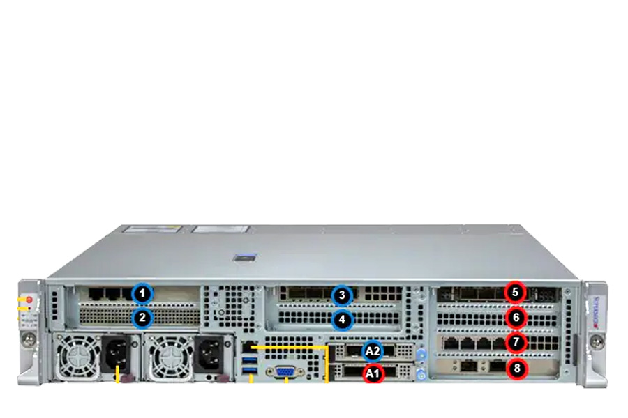 Supermicro 2U 6Bays Dual Processor Rackmount Server - SYS-221HE-FTNR