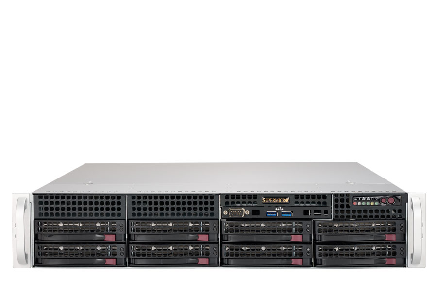 Supermicro 2U 8Bays Single 2nd Gen Scalable Processor Rackmount Server ...