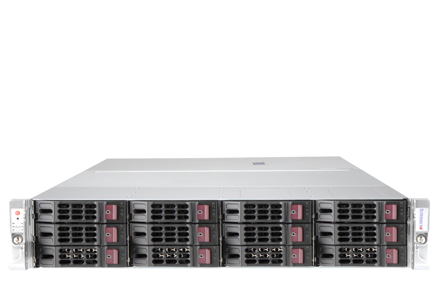Supermicro 2U 12Bays Dual Processor Rackmount Server - SYS-620H-TN12R