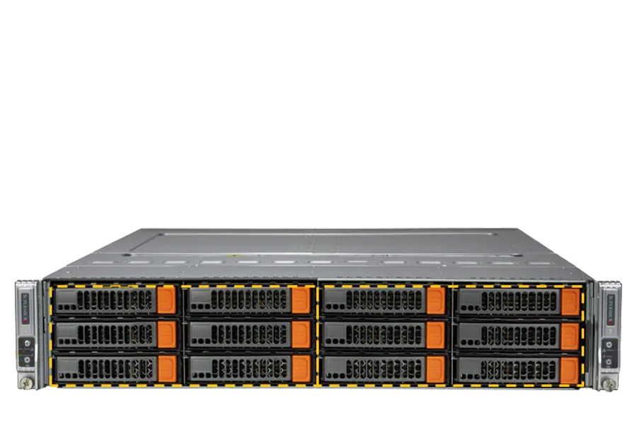 Supermicro 2U 2Nodes Dual Processor Rackmount Server - SYS-621BT-DNC8R