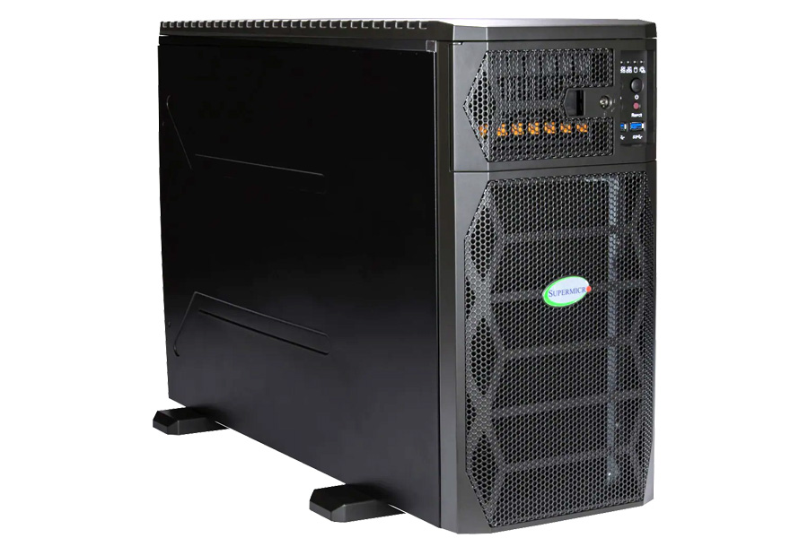 Supermicro 8Bays Dual Processor Tower/5U GPU Server - SYS-751GE-TNRT