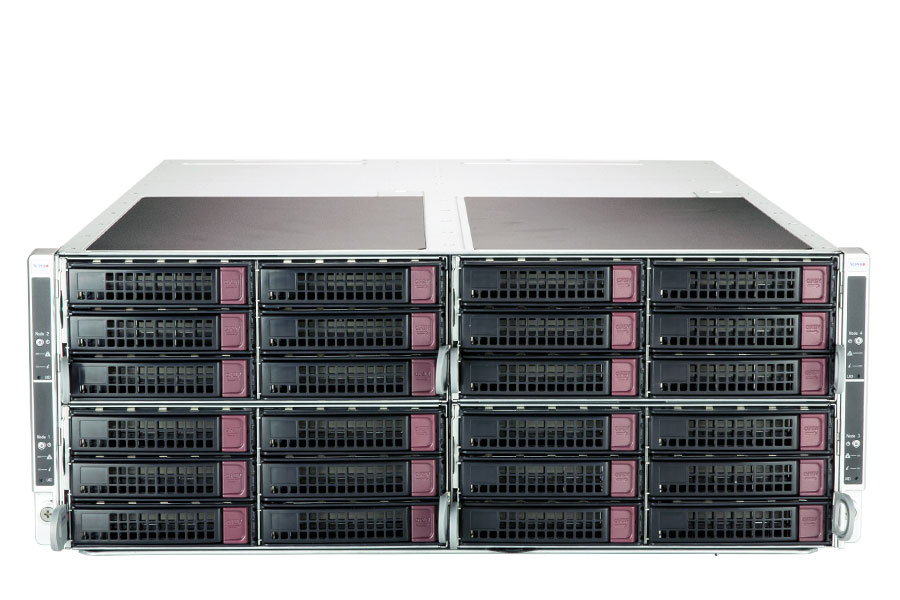 Supermicro 4u 4Nodes 32Bays Dual 2nd Gen Scalable Processor Rackmount ...